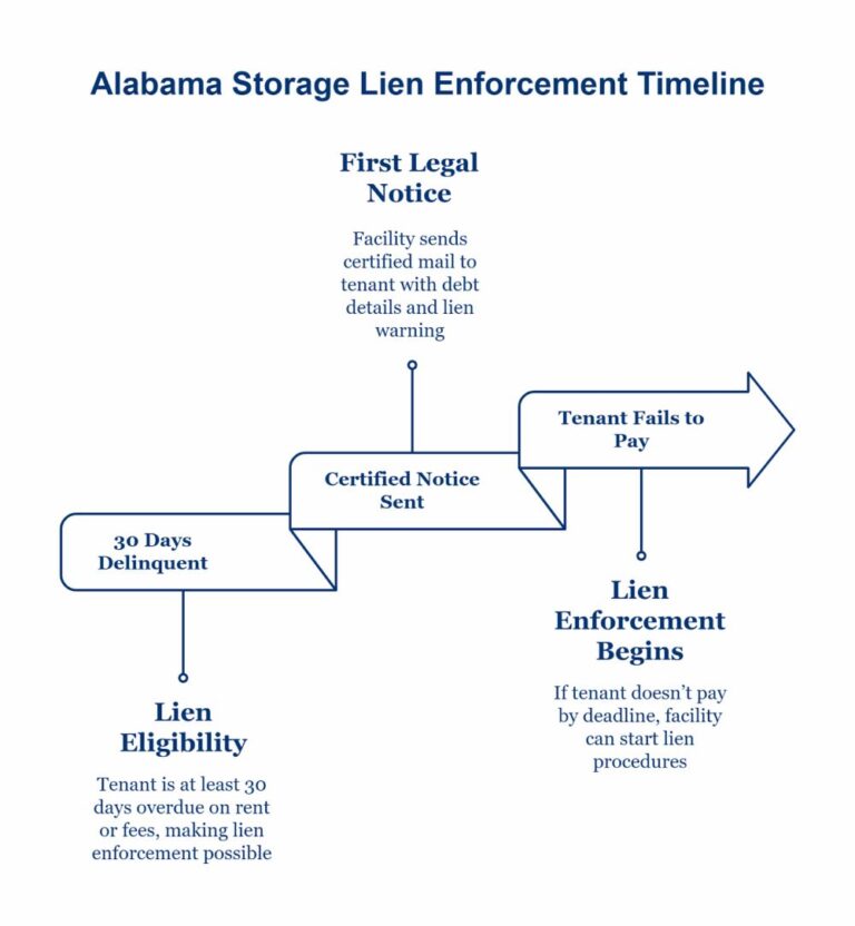 Alabama Storage Lien Law: Complete Guide for Facility Owners